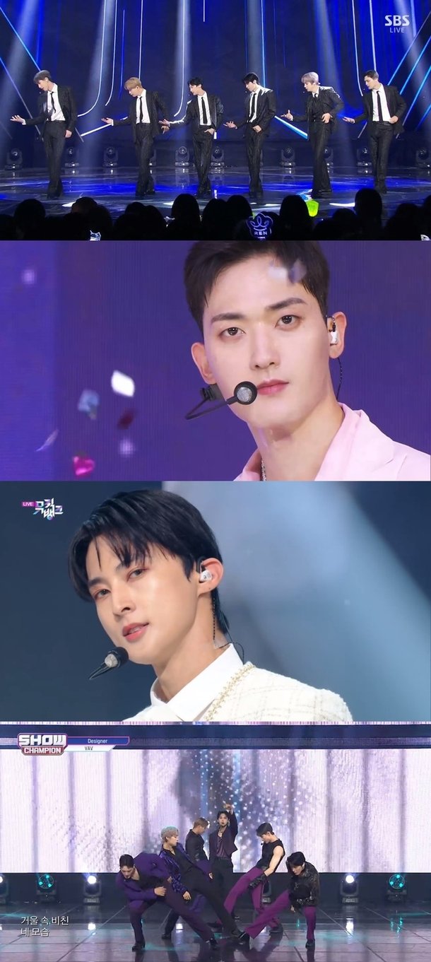 VAV, 2년 9개월 공백기 무색한 인기 상승세···'Designer'로 활짝 연 컴백 첫 주 : 네이트 연예