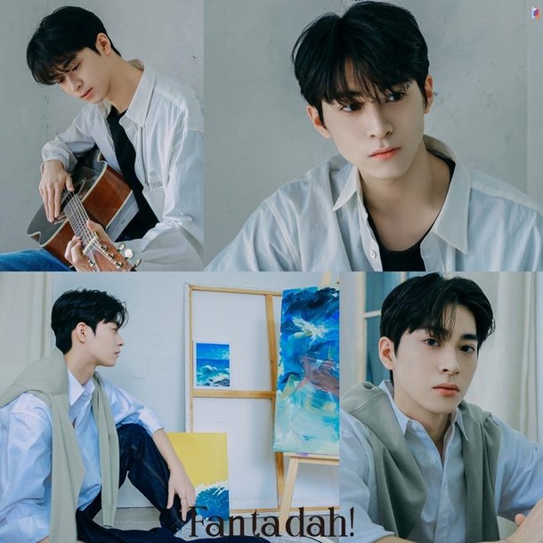 'Fan ta dah!' 배우 한기찬, 또 다른 매력 발산[화보] : 네이트 연예