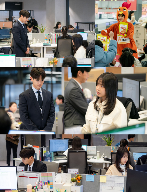 '가족X멜로' 손나은, 낙하산 인턴 최민호 길들이기 : 네이트 연예