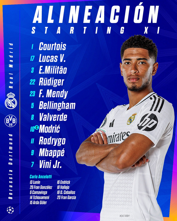 '0-2→5-2' 이것이 '챔스 DNA!' 레알 마드리드, '비니시우스 해트트릭' 전반 2실점→후반 5골 5-2 대역전승![UCL 리뷰] : 네이트 스포츠