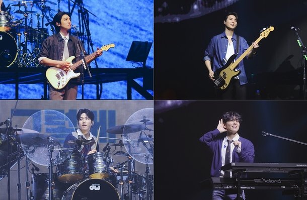 DAY6(데이식스), 세 번째 월드투어 일환 가오슝 공연 성료 : 네이트 연예