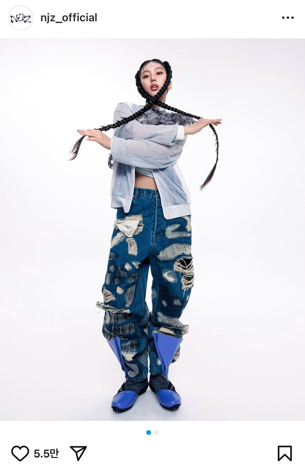 뉴진스 결국 그룹명 바꿨다···"새 그룹명은 NJZ, 준비됐지?"[공식] : 네이트 연예