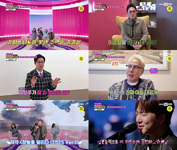 'Mnet 30주년 차트쇼' 2화, 슈퍼스타K를 말하다 : 네이트 연예