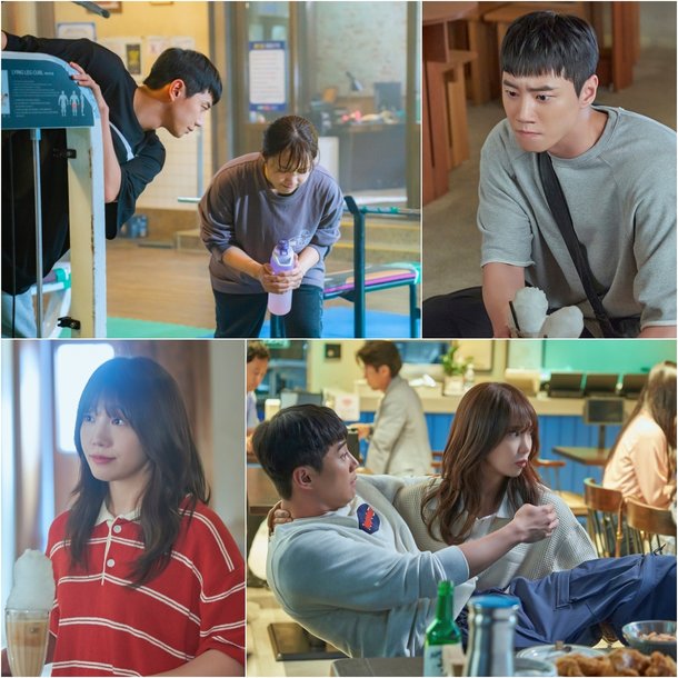 '24시 헬스클럽' "What the fat!" 이준영X정은지, 흥미진진 관계성 담긴 투샷 공개 : 네이트 연예