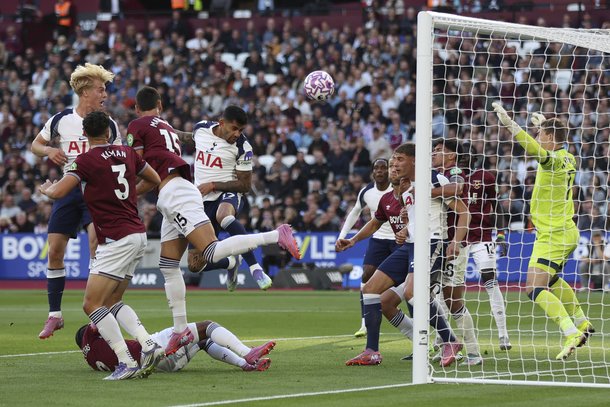 "손흥민 봤어?!" 토트넘 'EPL 2위' 등극 '사르 득점+판더펜 쐐기골' 리그 3R, 웨스트햄에 3-0 승[PL리뷰] : 네이트 스포츠