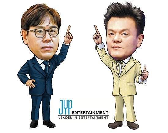 연일 신고가 행진…JYP엔터 정욱 대표·박진영 CCO [CEO 라운지] : 네이트 뉴스