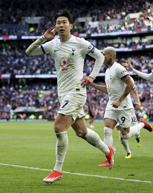 물오른 SON…EPL 득점왕 경쟁 가세 : 네이트 스포츠