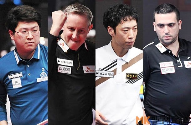 조건휘 레펜스 박인수 사파타 PBA 8강 선착 : 네이트 스포츠