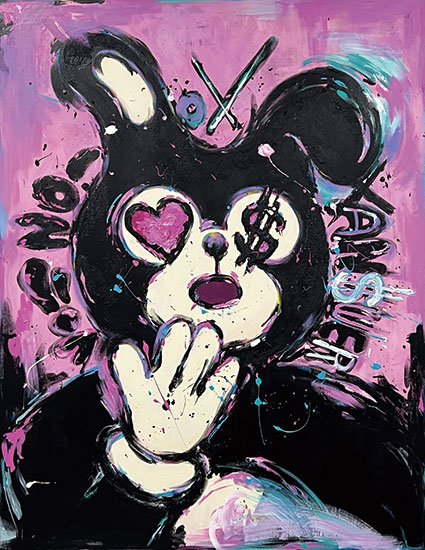 [매경LUXMEN×디플아트 신진작가 NFT展] (2) 임소진 팝아티스트 "토끼곰은 선택장애를 앓고 있는 우리의 자화상" : 네이트 뉴스