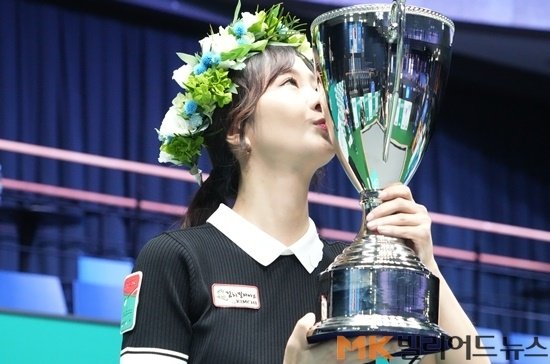 코리아당구왕 'LPBA여왕' 되다…김상아, 프로데뷔 1860일만에 LPBA투어 우승 : 네이트 스포츠