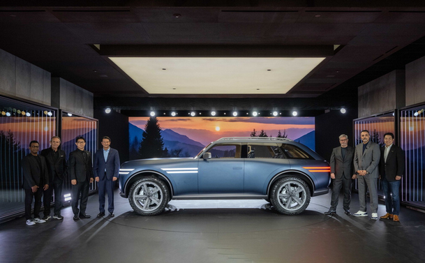 Genesis unveils luxury electric SUV, hypercar design : 네이트 뉴스