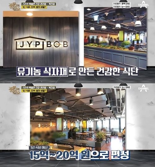 JYP, 1년 식비 20억원…기자도 먹을 수 있다? : 네이트 연예