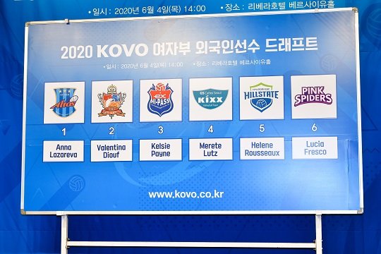 '44명 참가' KOVO, 28일 여자부 외국인 선수 드래프트 실시 : 네이트 뉴스