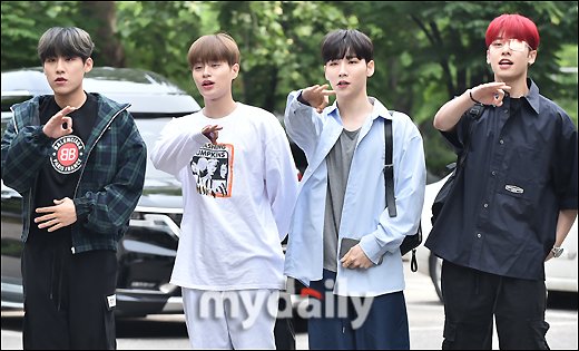 AB6IX, '뮤직뱅크 출연해요~' [MD포토] : 네이트 연예