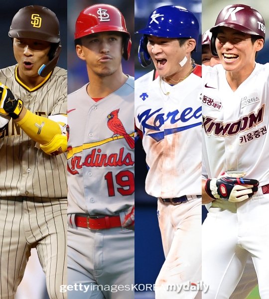 'ML 키스톤+KBO GG' 센터 내야수만 4명…韓 대표팀, 교통정리는 어떻게? : 네이트 스포츠