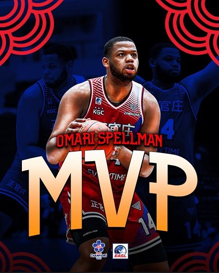 KGC EASL 챔피언스위크 초대 챔피언, 스펠맨·먼로·변준형이 김선형·워니·윌리엄스보다 강했다, 스펠맨 MVP 등극 : 네이트 스포츠