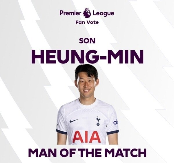 'SON톱' 뜻 모르나? EPL 이주의 팀 MF로 뽑힌 '득점 2위' 손흥민…공격수 누구길래? : 네이트 스포츠
