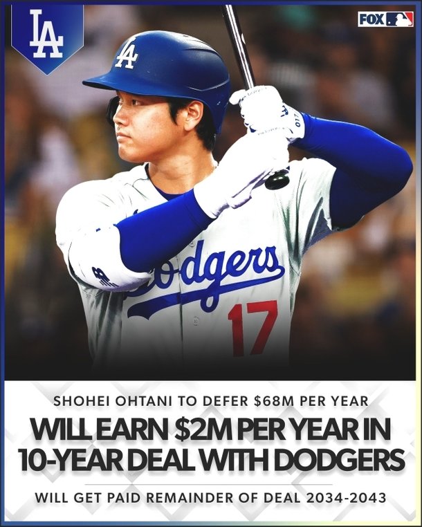 "오타니 계약 최악, 다저스 가장 나쁜 짓" ML 에이전트 분노폭발…100년에 한 번 나오는 선수인데 : 네이트 스포츠
