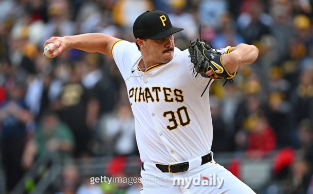 충격의 163km, KKKKKKKKKKK 대폭발…PIT 22세 초특급 유망주의 강렬한 ML 첫 승, 1순위 '이유 있네' : 네이트 스포츠