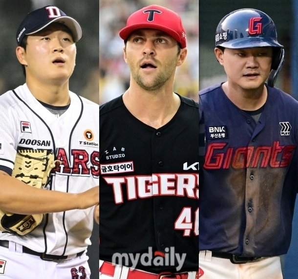 '고졸최다 SV' 김택연-'3승 ERA 0.70' 네일-'8홈런 OPS 1.130' 손호영 등…KBO, 8월 월간 MVP 후보 ...