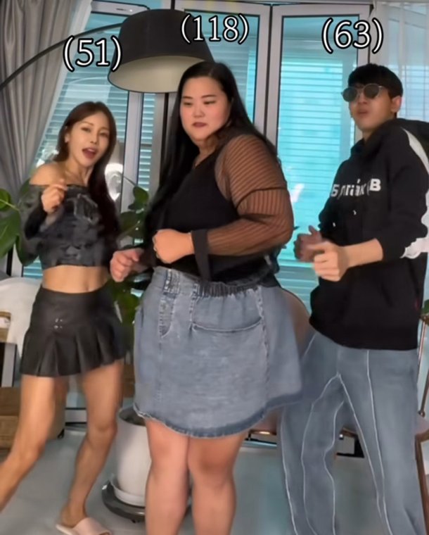 '고도비만' 미나 시누이, 두달만 146kg→28kg 감량 後 미니스커트 입고 '댄스' : 네이트 연예