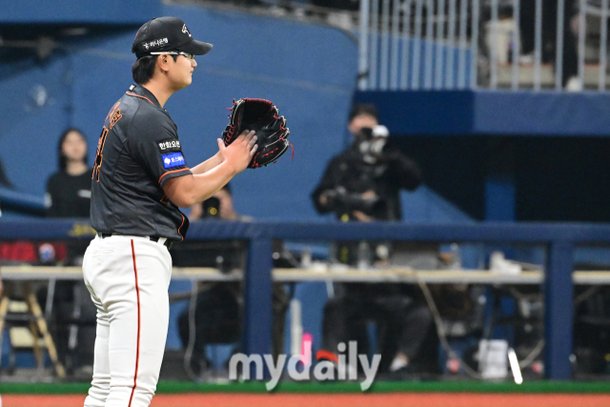 "김서현 160km에 40SV 가능, 타자와 싸움만 하면 돼" KBO 112승 좌완의 조언…한화 5강행 중요조건 : 네이트 스포츠