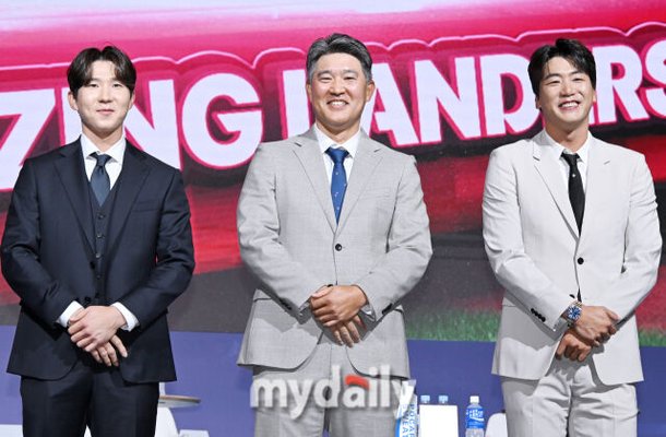 [MD포토] SSG 랜더스, 'KBO 미디어데이 참석' : 네이트 스포츠