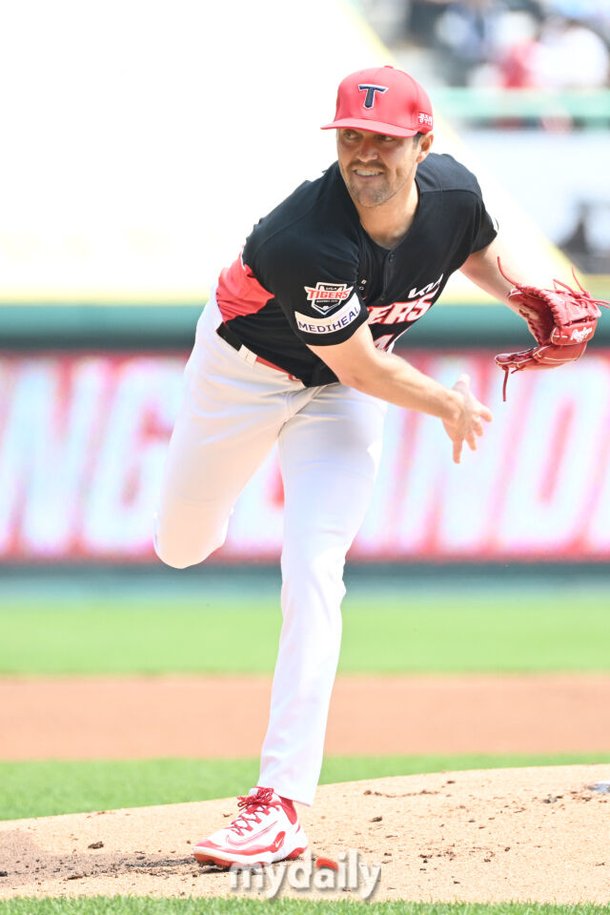 "한번 맞을 때가 돼서 맞았다" KIA 네일은 아트지만 사람이다…KBO 최고투수 레이스, 전쟁이 시작됐다[MD광주] : 네이트 스포츠