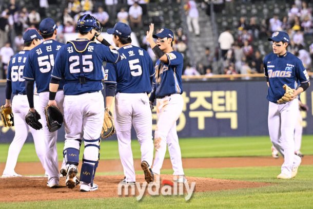 [MD포토] NC 'LG에 7-3 승리' : 네이트 스포츠