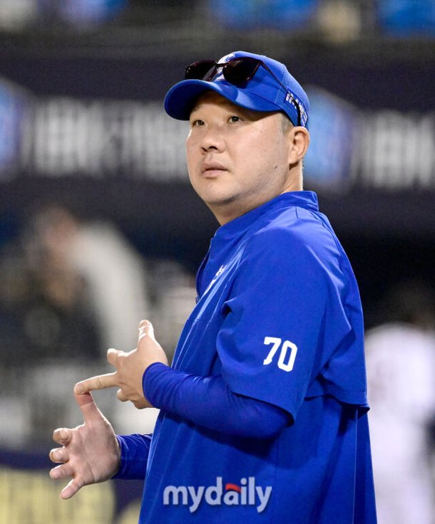 "몸 무거워질 수도 있는데, 너무 오래 쉬는 건…" NC·KT처럼 피 말리진 않지만, 광주에 발 묶인 삼성도 편하지 않다[MD광주] : 네이트 스포츠