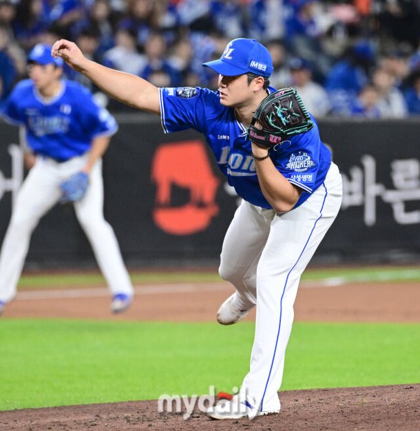 [MD포토] 최원태 'PO 5차전, 삼성 선발' : 네이트 스포츠