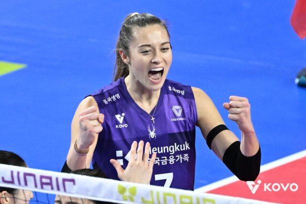 레베카 펄펄 날았다, 개인 최다 34득점 폭발…흥국생명 4연패 탈출, IBK 또또 부상 악몽에 울었다 [MD화성] : 네이트 스포츠