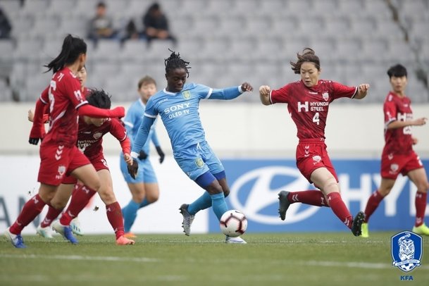 WK리그 챔프 인천현대제철, 2019 FIFA/AFC 여자클럽챔피언십 3위 : 네이트 스포츠