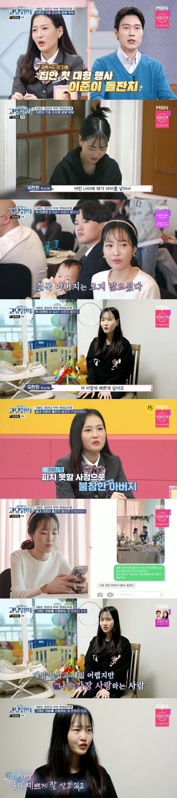 19살에 엄마 된 유현희 父 생각에 눈물…예쁘게 잘 살고 있어 [re Tv] 네이트 연예