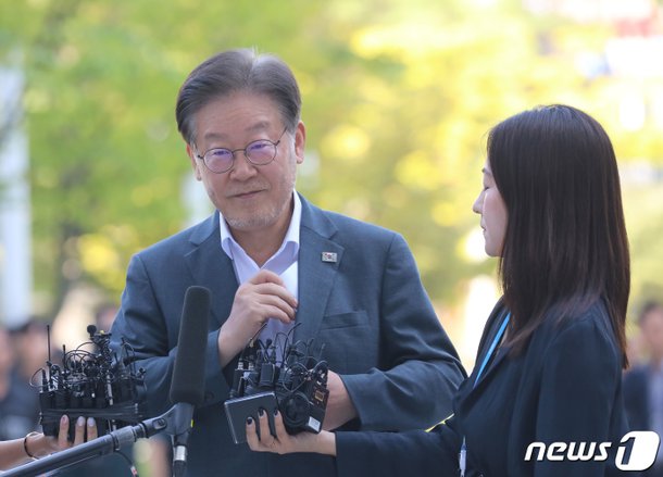 대북송금 의혹 관련 수원지검 출석하는 이재명 대표 네이트 뉴스