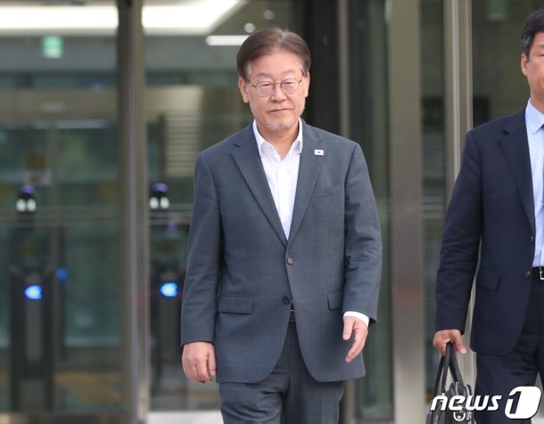 이재명 2차 조사 완료 네이트 뉴스