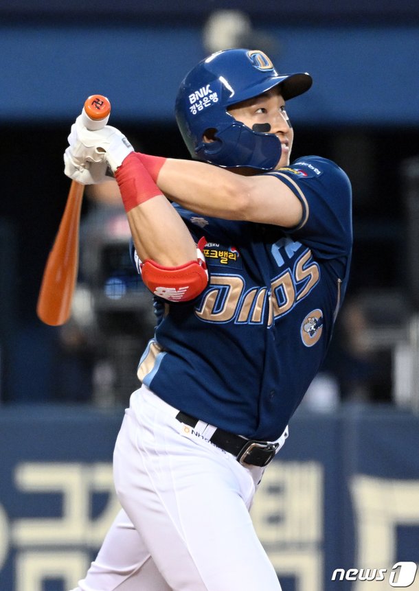 [WC1] NC 손아섭 "우리는 흐름 타면 무서운 팀…가을야구 복병 될 것" : 네이트 스포츠