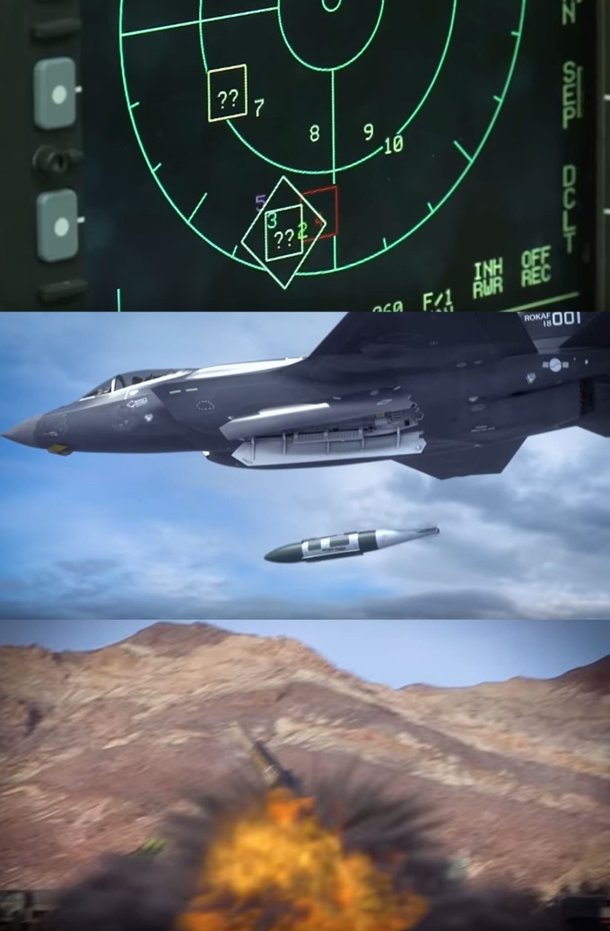 공군, F-35A 스텔스 전투기로 北 ICBM 타격 홍보영상 제작 '눈길' : 네이트 뉴스