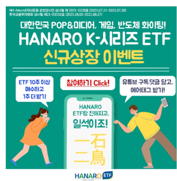 NH-아문디자산운용, 하나로 K-시리즈 ETF 3종 신규상장 : 네이트 뉴스