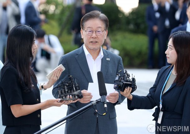 이재명 조사 8시간 만에 종료…檢 건강상 이유 네이트 뉴스