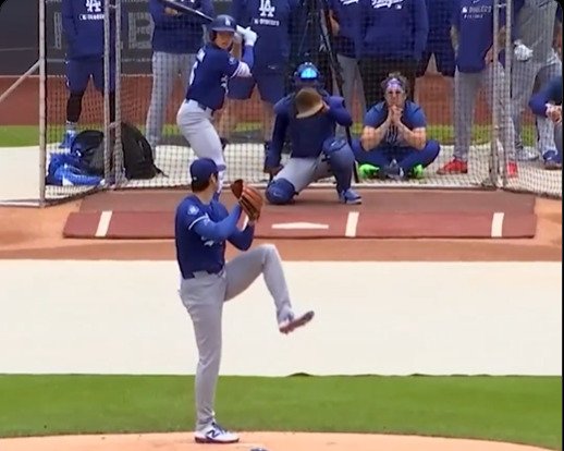 [MLB] 오타니, 라이브 피칭서 156km 강속구…김혜성에겐 2루타 : 네이트 스포츠