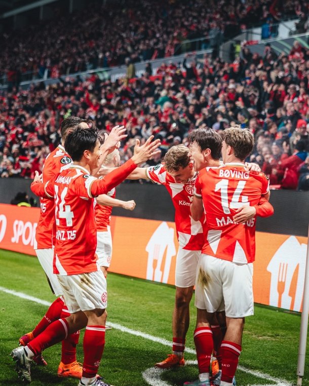 동점 도움·역전 극장골…'이재성 원맨쇼'로 마인츠 UECL 3연승 : 네이트 스포츠