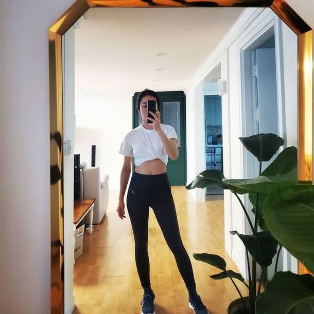 김경화, 167.9cm-51.9kg 몸매 인증 "갱년기 아니고 성장기"[SNS★컷] : 네이트 연예