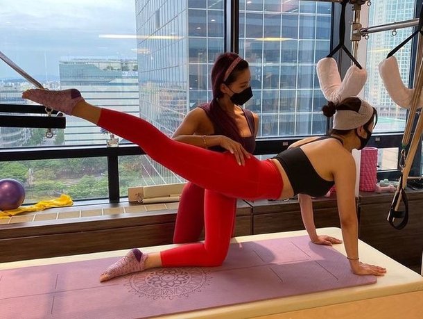 '60→58.7kg' 장영란, 육퇴 후에도 "체중계 보면 움직여" 운동 열정[SNS★컷] : 네이트 연예