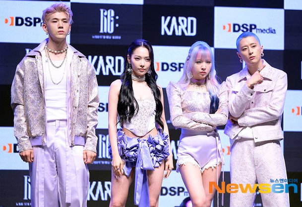 카드(KARD), 1년 10개월 만의 컴백[포토엔HD] : 네이트 연예