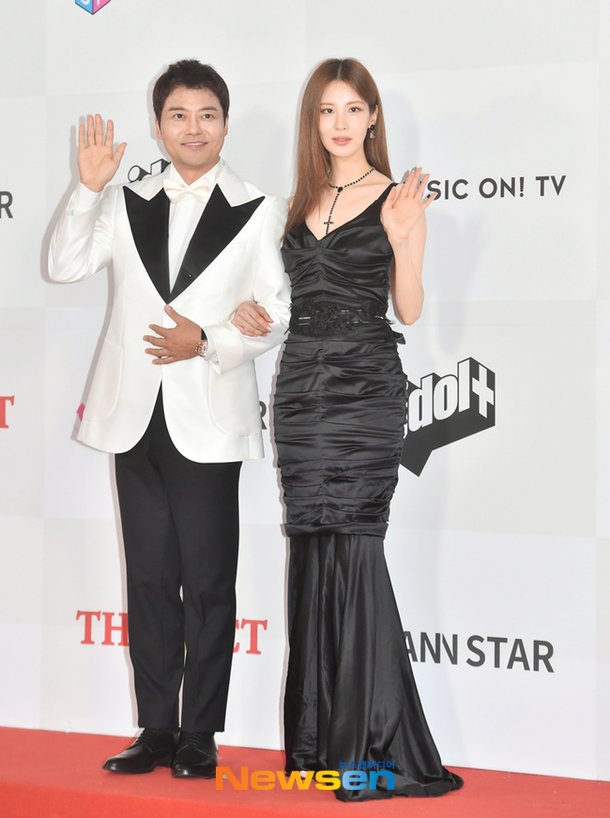 전현무X서현, '2023 더팩트 뮤직 어워즈' 공동 MC (TMA)[포토엔HD] : 네이트 연예