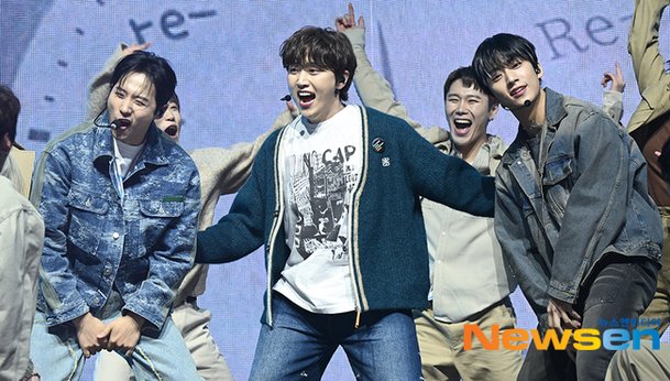 B1A4, 파이팅 넘치는 무대 [포토엔HD] : 네이트 연예