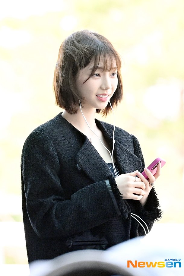 에스파 카리나 '귀엽게 자른 앞머리'[포토엔HD] | 아이돌24시 : 네이트 연예