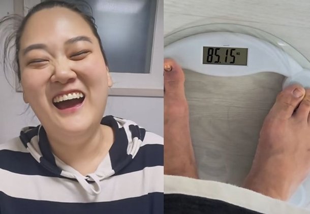 150kg 수지는 이제 없다, 또 살 빠져 웃음꽃…체중계 올라가니 85kg 몸무게 인증 | 아이돌24시 : 네이트 연예