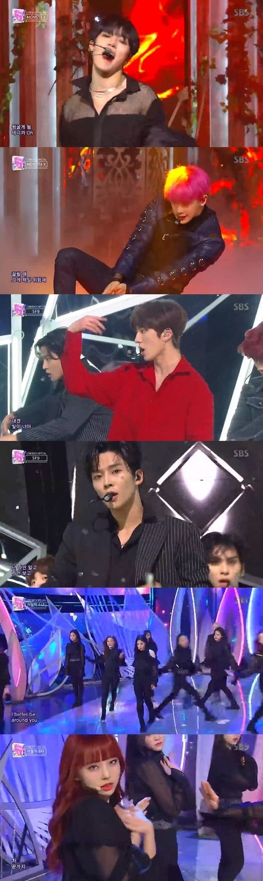 '인기가요' ITZY 1위, 데뷔 2주차에 3관왕…몬스타엑스·SF9 컴백 [종합] : 네이트 연예